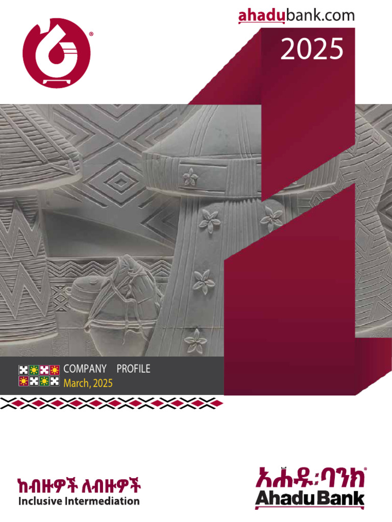Ahadu Bank Company Profile 2025 | PDF | Regulatory Compliance | Banks
