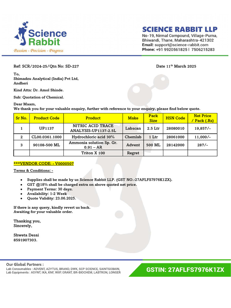 SCIENCE RABBIT QUOTATION | PDF