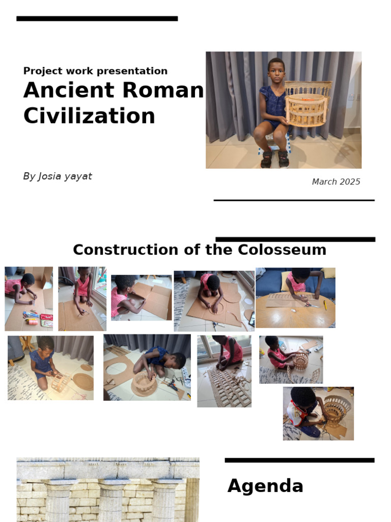 Presentation - Ancient Roman Civilization - Josia YAYAT (Mar 2025) | PDF | Ancient Rome | Roman ...
