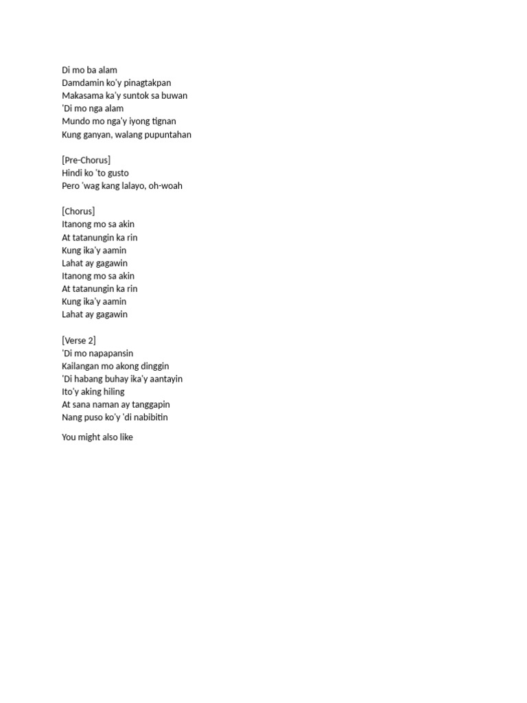 Suntok Sa Buwan | PDF