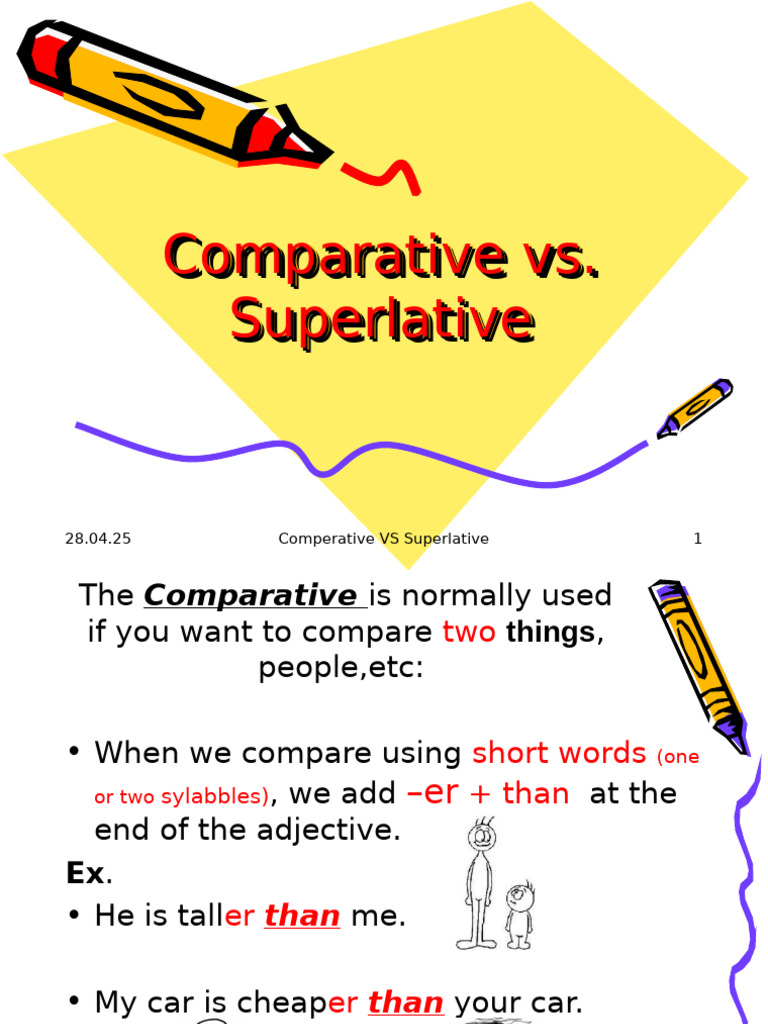 Fun with Comparatives and Superlatives | PDF | Adjective | Linguistics
