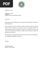 ARAL-Reading Program Parent Consent Form | PDF