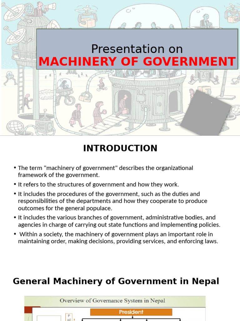 Machineryofgov 230826061212 d9050cc5 | PDF | Separation Of Powers ...
