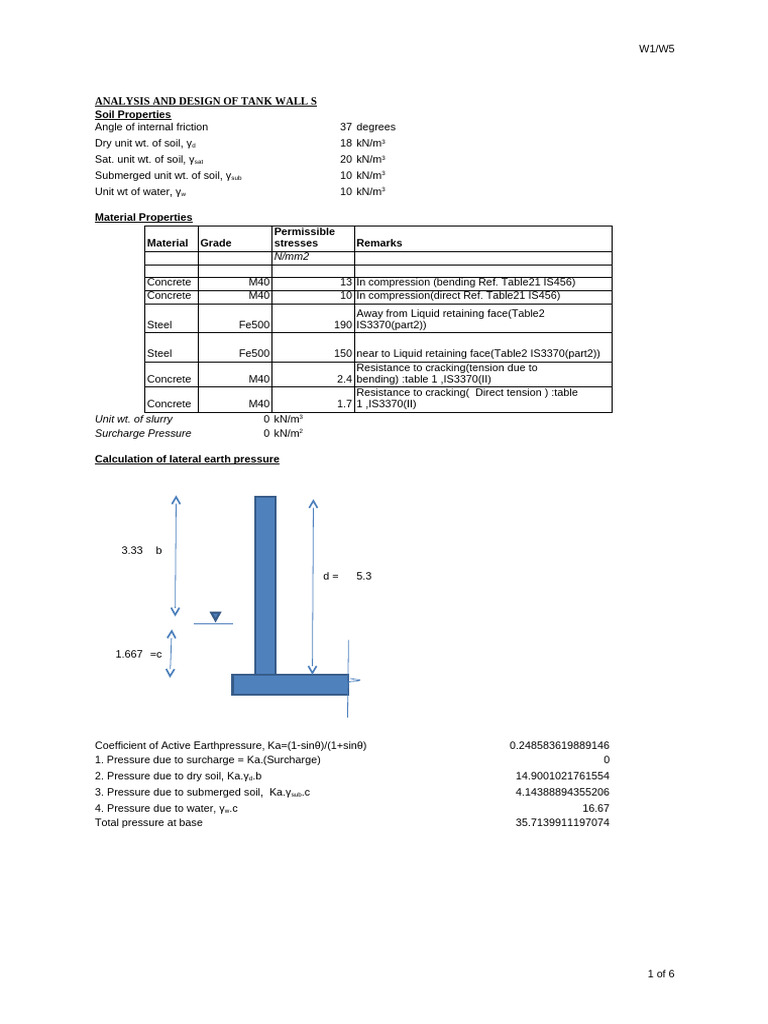 Tank Wall Design and Analysis Guide | PDF | Solid Mechanics ...