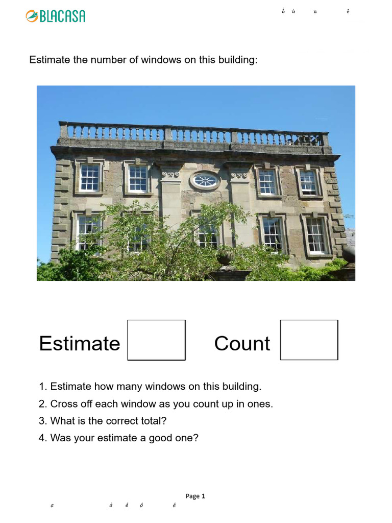 Lesson 18. Estimate Numbers Up To 30 | PDF