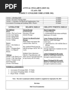 Class 12 English Core Syllabus 2025-26 | PDF