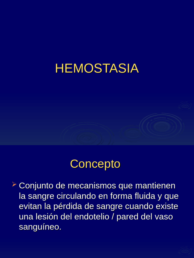 Hemostasia | PDF | Hemostasia | Plaqueta
