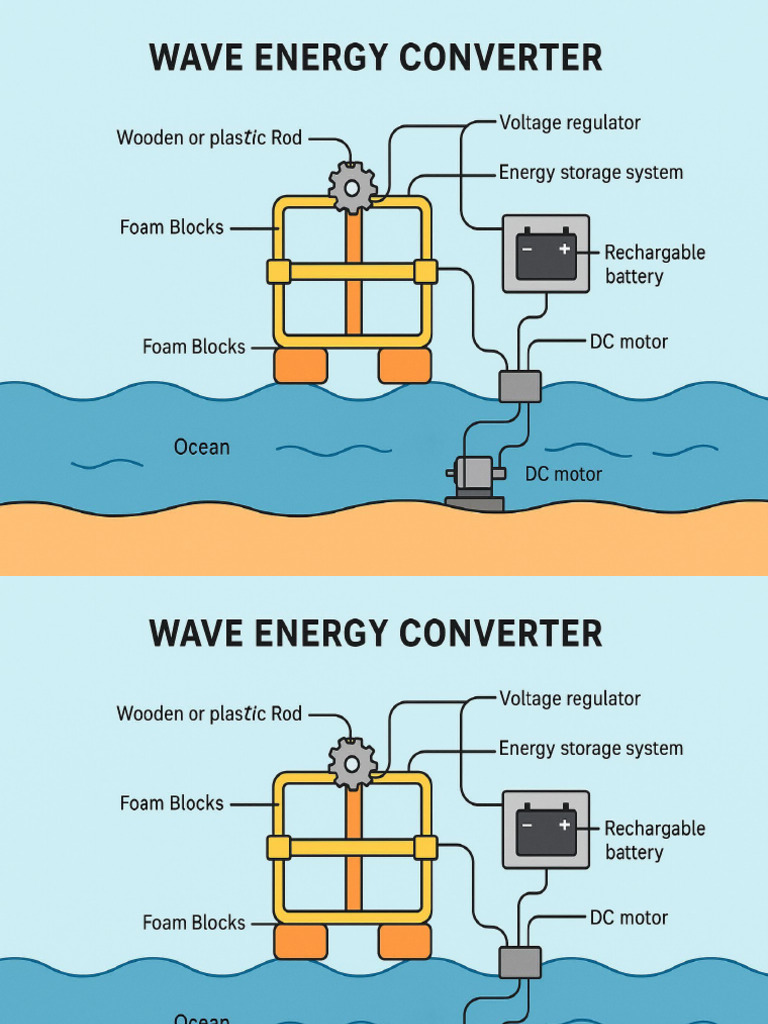 Wave Energy Harvesting Singapore Presentation Updated | PDF | Energy ...