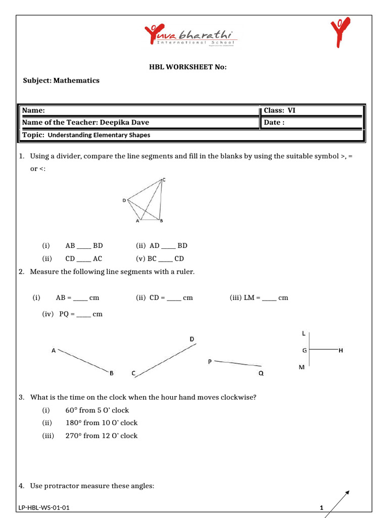 Understanding Elementary Shapes (6717) | PDF | Mathematics