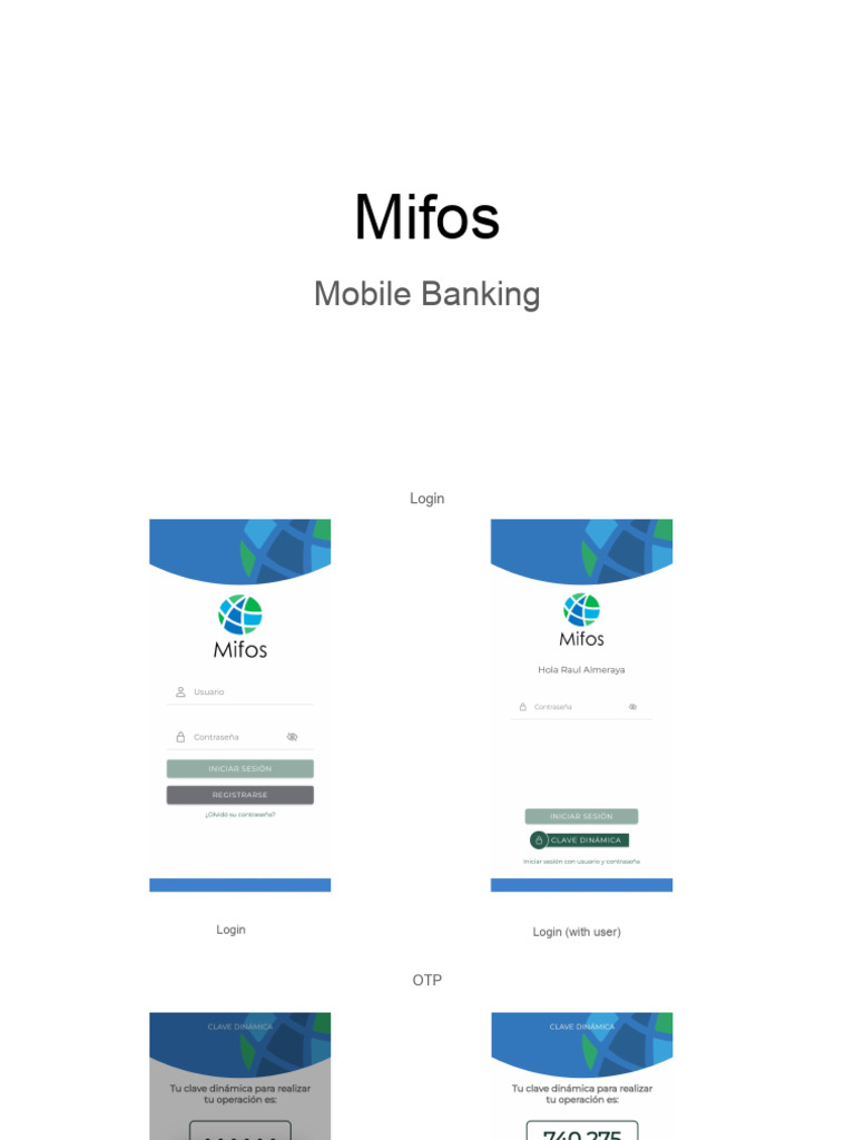 Mobile Banking - Mifos Example | PDF