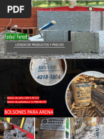 Precios de Bloques Saltex El Salvador | PDF | Albañilería | Naturaleza