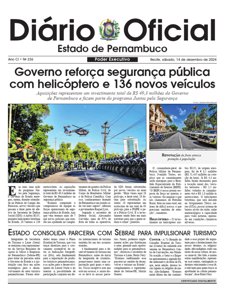 Calendário Letivo - Estado PE 2025 | PDF | Turismo | Brasil