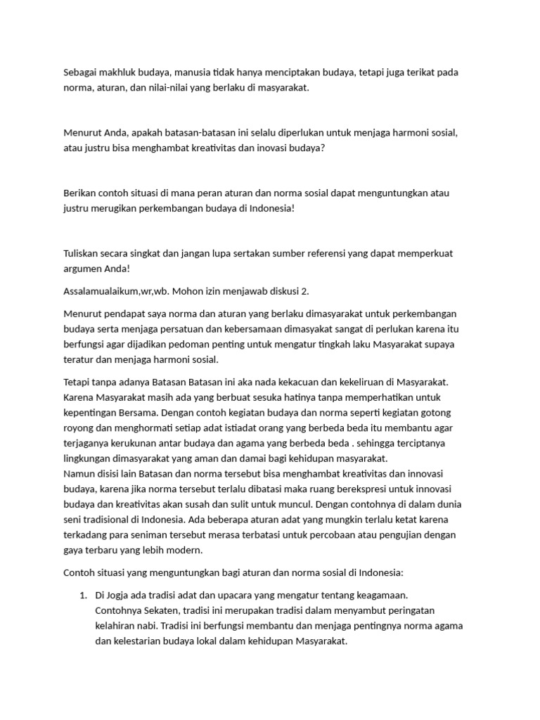 Diskusi Isbd Sesi 2 | PDF