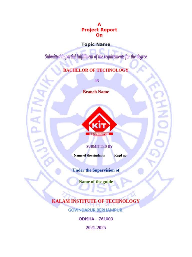 Final Project Format 2025 | PDF | Thesis | Educational Stages
