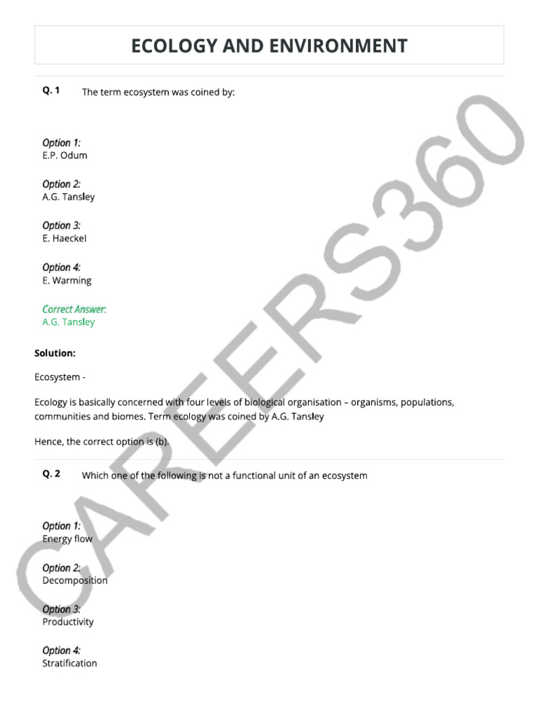 5 ECOLOGY AND ENVIRONMENT Compressed Watermark | PDF