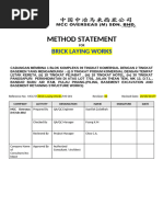 Method Statement For Stone Pitching | PDF