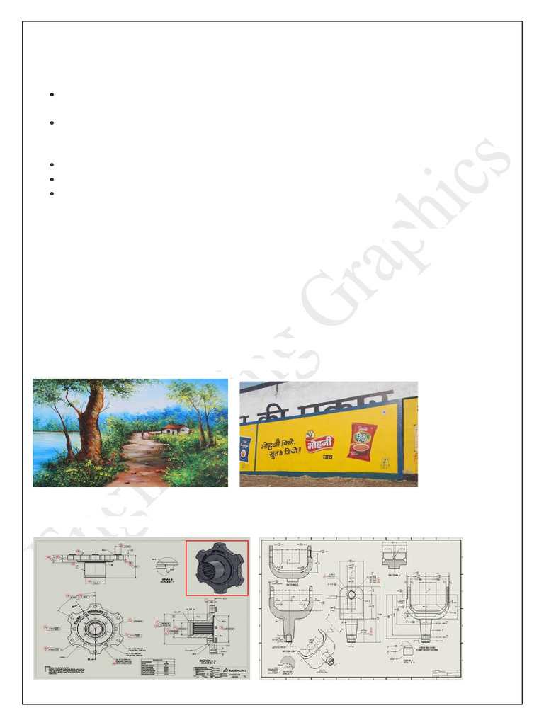 Chapter 1.A Introduction of Engineering Graphics | PDF