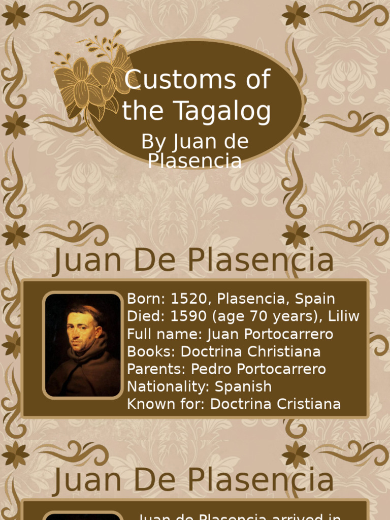 Social Hierarchy in Tagalog Customs | PDF | Philippines