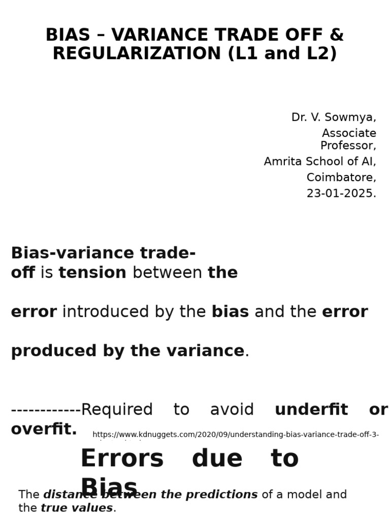 Bias_Variance_Trade_Off | PDF | Statistical Theory | Algorithms