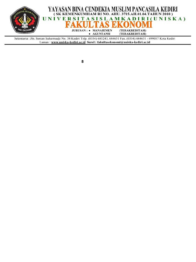 Surat Rekomendasi Inbound FEB UB 2024 Rulli Al Vita Mahmudah | PDF