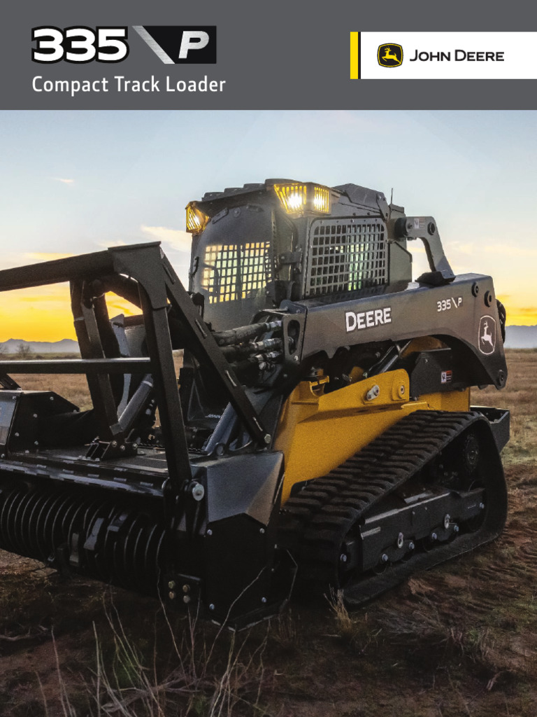 MK335CAU 335 P Tier Compact Track Loader | PDF | Horsepower | Loader ...