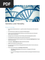 Genetics and Heredity Notes | PDF | Genetics | Heredity
