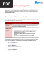 IB - English B - Standard Level - Paper 2 - Reading Comprehension | PDF ...