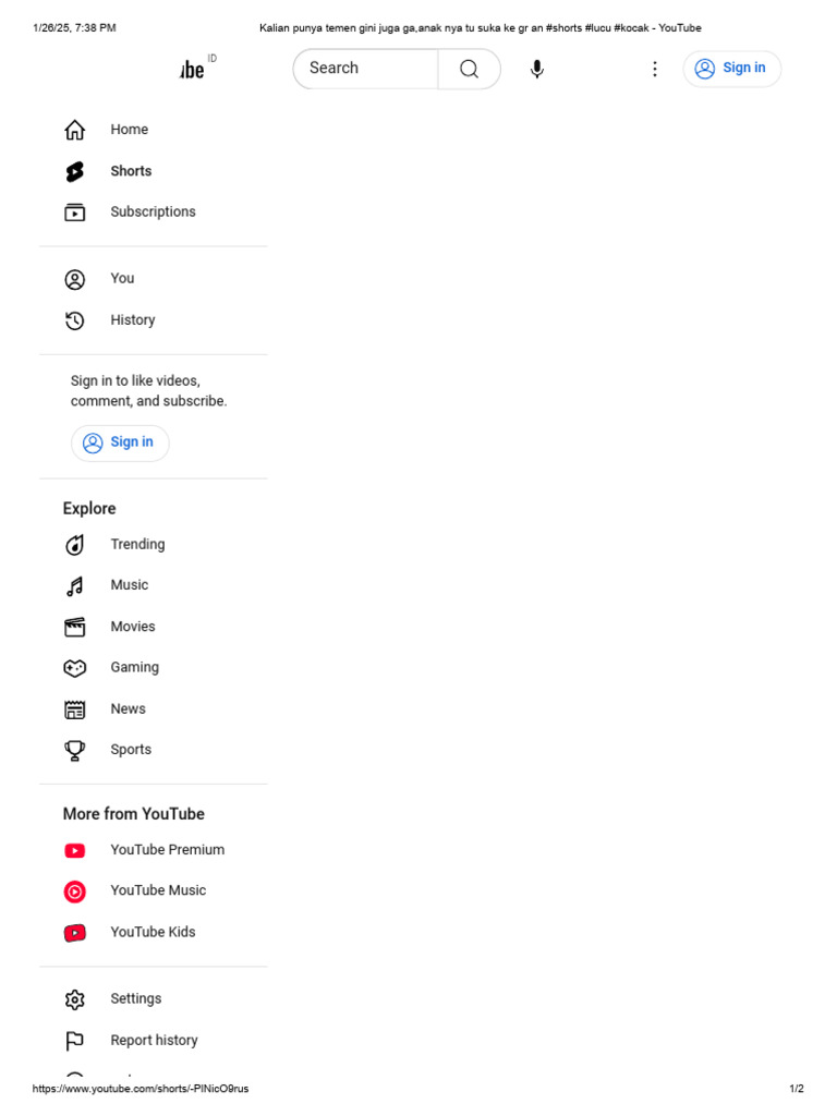 Kalian Punya Temen Gini Juga Ga, Anak Nya Tu Suka Ke GR An #Shorts # ...
