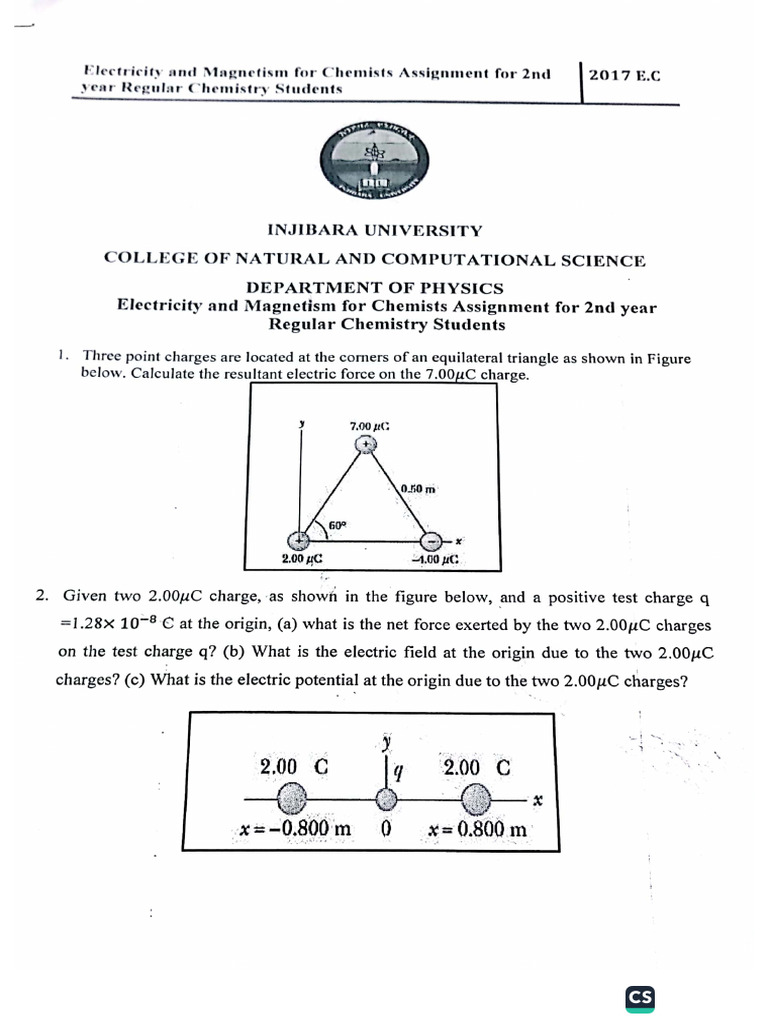 Physics Assignment | PDF