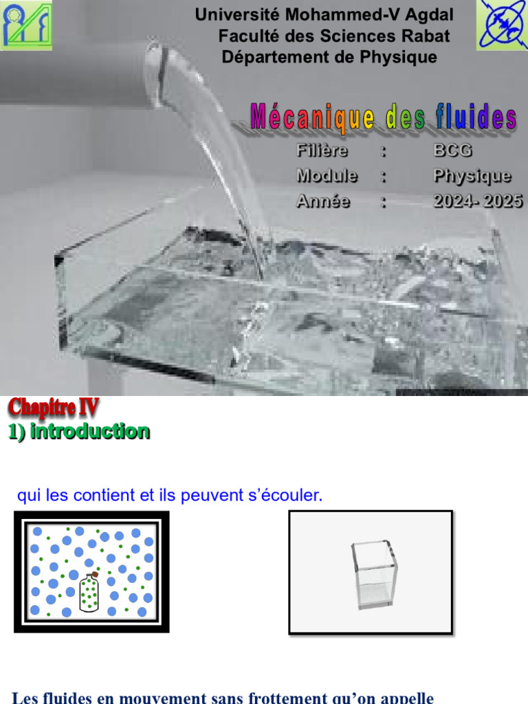 Mécanique Fluide-Ch4 | PDF | Écoulement laminaire | Nombre de Reynolds