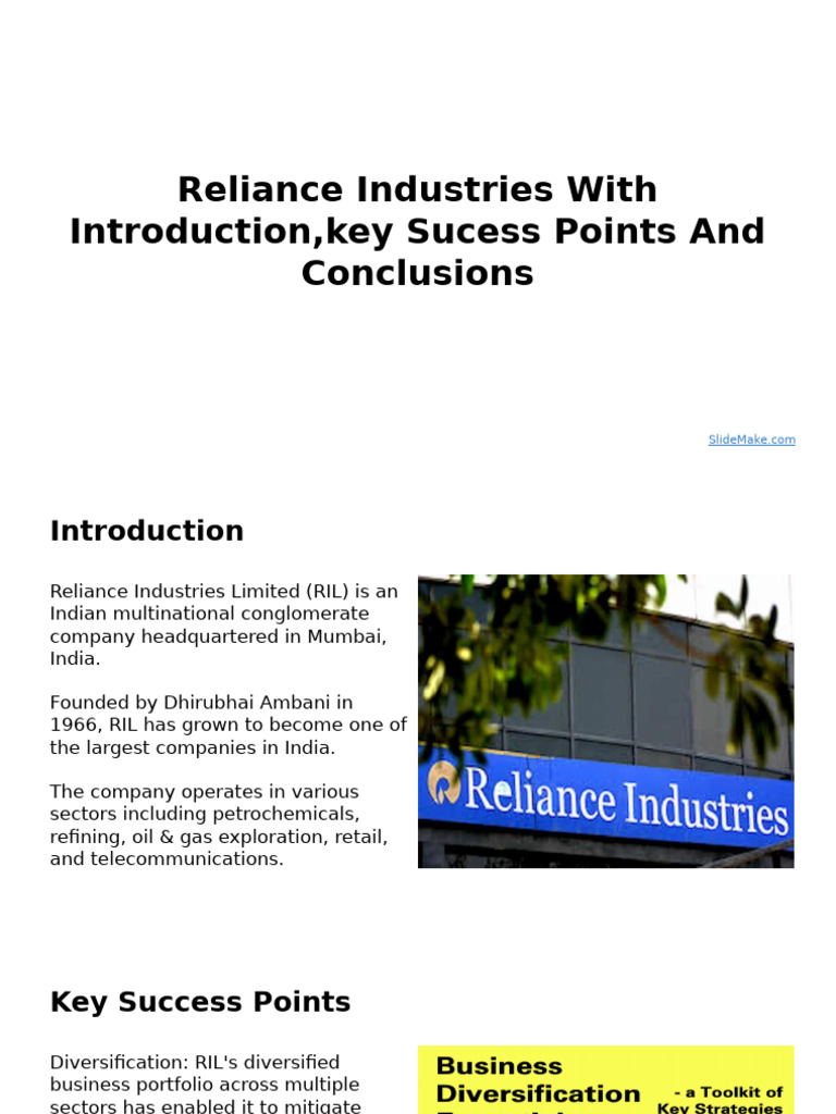Reliance Industries | PDF