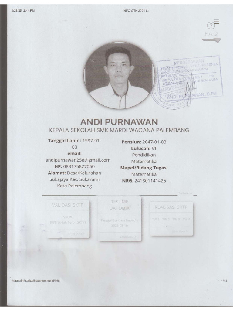 11 Info GTK Andi | PDF