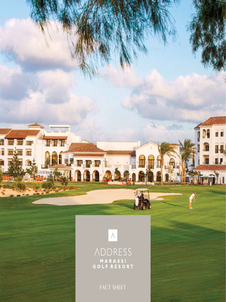 Address Marassi Factsheet_EN_V11_FAW_Digital | PDF | Resort | Restaurants