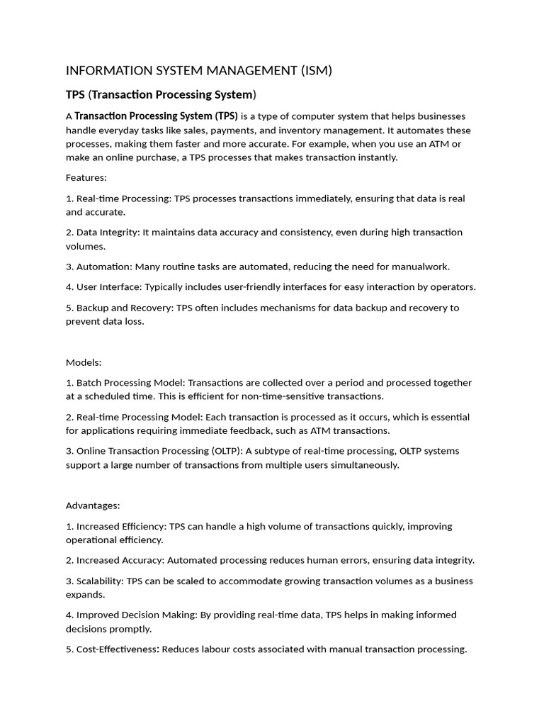 Information System Management (Ism) | PDF | Relational Database | Databases