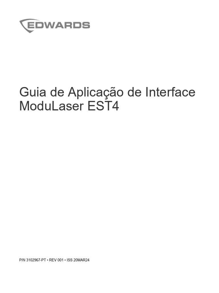 3102967-PT R001 EST4 ModuLaser Interface Application Guide | PDF | Rede ...