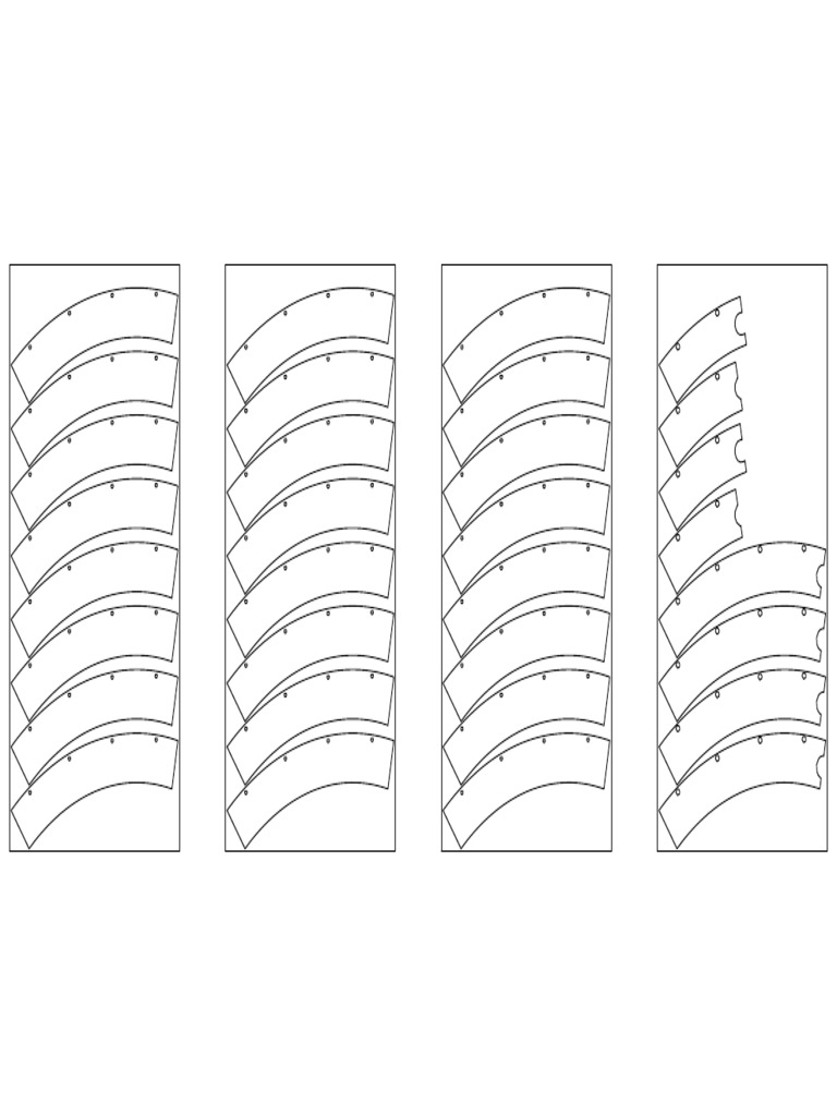 Segment Seal Cutting Sheet Model | PDF
