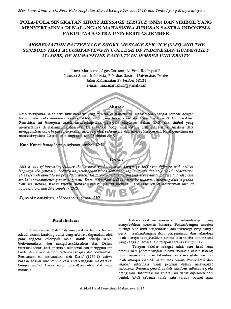 Linia Marukana | PDF