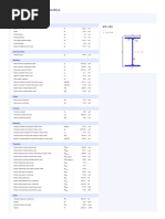 IPE 330 Cross-Section Properties | PDF | Structural Engineering ...