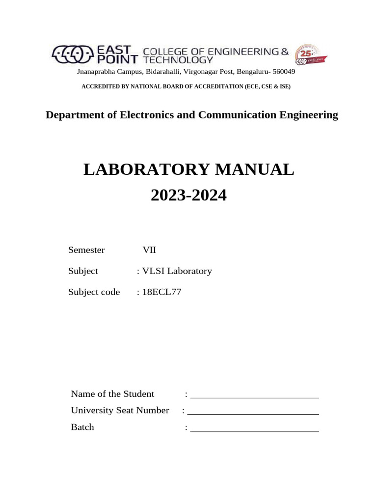 22scheme - VLSI Lab Manual | PDF | Hardware Description Language | Logic Gate