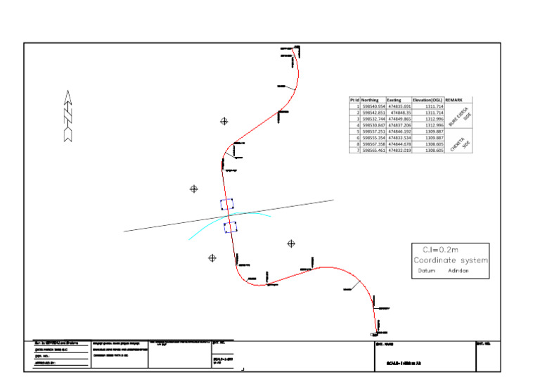 3 DHOGA RIVER BRIDGE PAD LAY OUT AND APP ROAD ALIGNMENT Layout1 | PDF