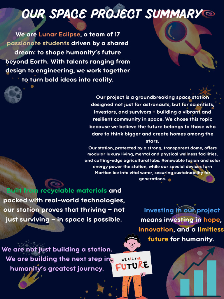 Innovative Space Station Project Summary | PDF