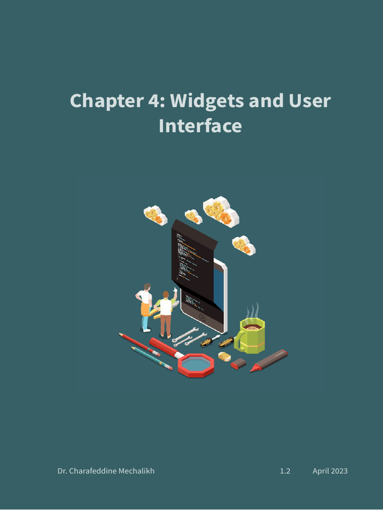 Widgets and User Interface Guide | PDF | Graphical User Interfaces ...