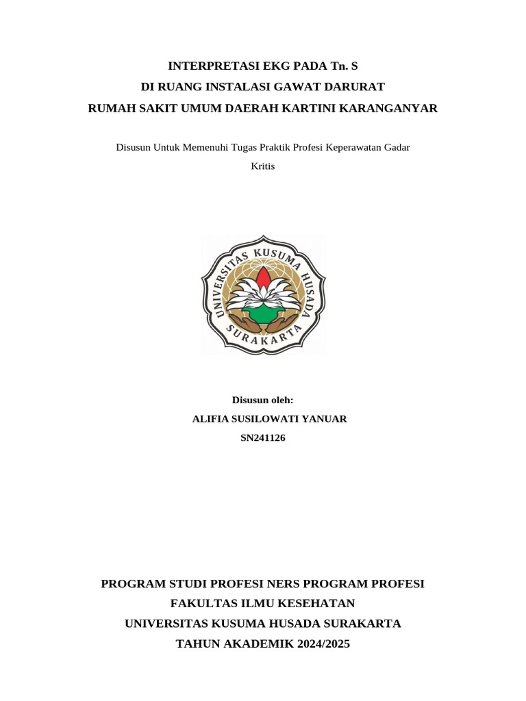 Interpretasi Ekg Ke 2 | PDF