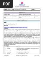 Anne Frank's Diary Reflections and Insights | PDF | Anne Frank