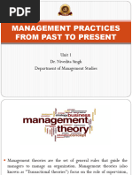Chapter 2 - Historical Foundations of Management PDF | PDF | System ...
