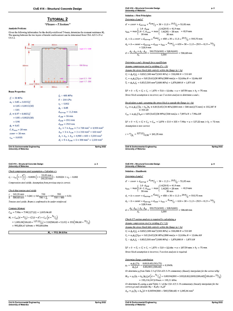 tut 2 - condensed | PDF