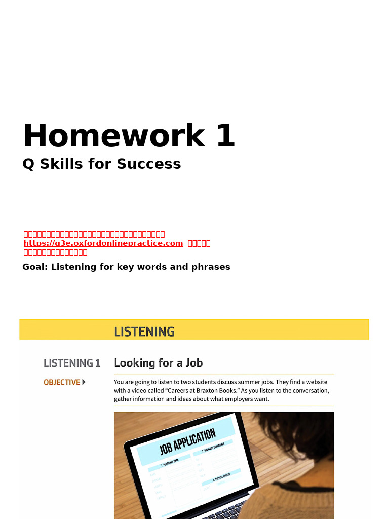 HOMEWORK 1 (Q SK | PDF