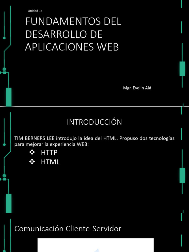 1 Fundamentos Web | PDF | Red mundial | Internet y web