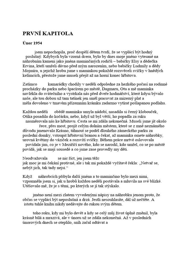 Alena Mornštajnová - Hana - Bydenisse | PDF