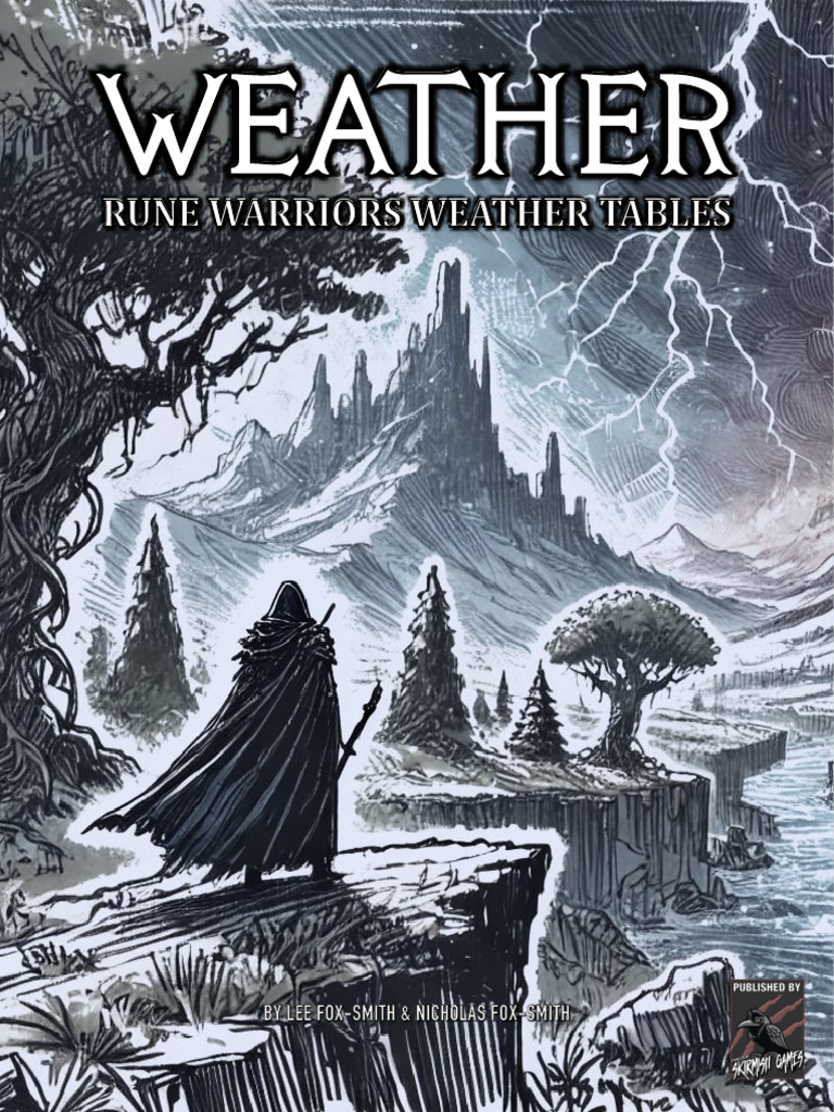 Weather Tables Rune Warriors | PDF | Desert | Winter Storm